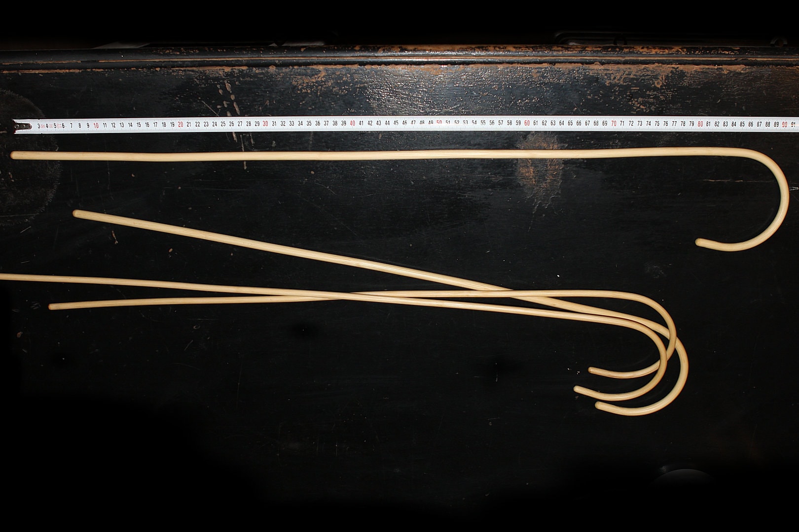 Headmaster Crooked Classic Rattan Cane Spanish Style - 36/32" (90/80 Cm ...