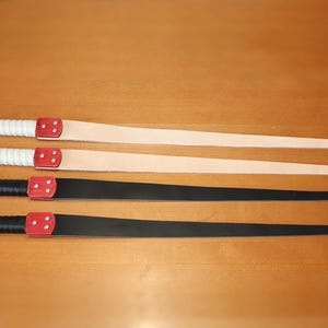 Dragon Talon Flogger Hard Leather ( Black / Light ) Max Pain 31" (81 Cm ...