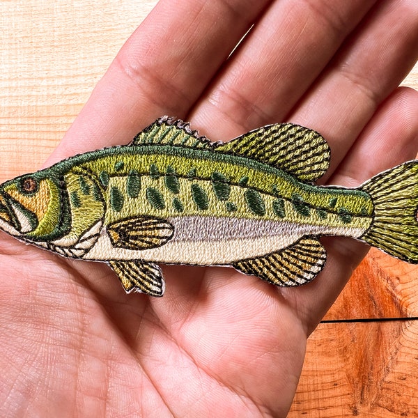 Large Fish Patch - Etsy