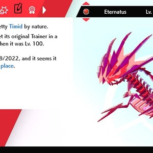 Shiny Zacian Zamazenta Eternatus 6IV Event-pokemon Sword/shield/home Fast Trade - Etsy