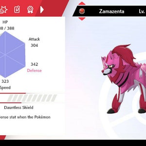 Shiny Zacian Zamazenta Eternatus 6IV Event-pokemon Sword/shield/home Fast Trade - Etsy