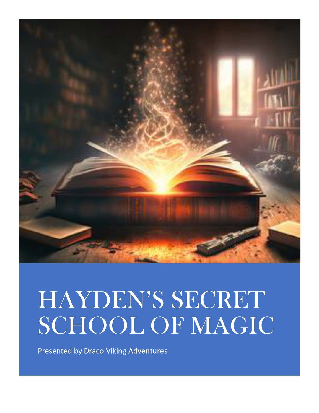 Hayden's Secret School of Magic: D&D Sidequest, One Shot, for 5E ...