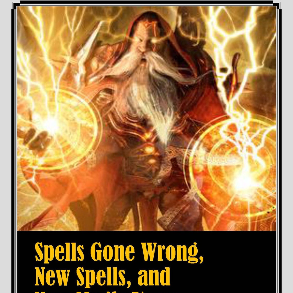 Spells Gone Wrong: for 5E Dungeons and Dragons, D&D, RPG, Adventures - Etsy