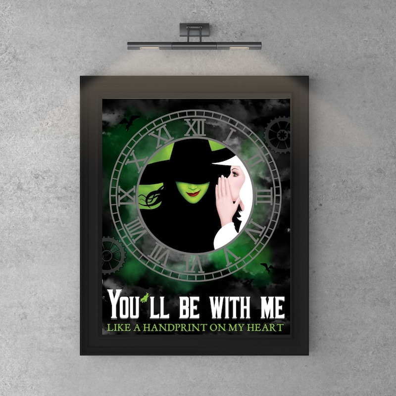 Wicked the Musical Poster - Etsy