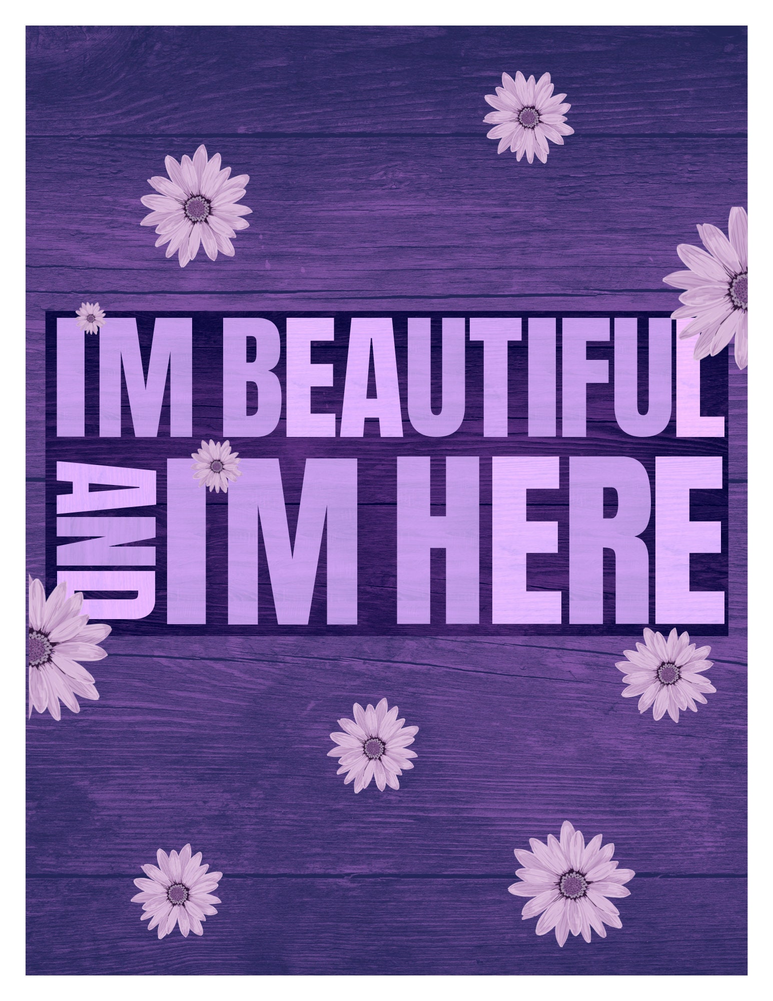 The Color Purple Wall Art Digital Download - Etsy