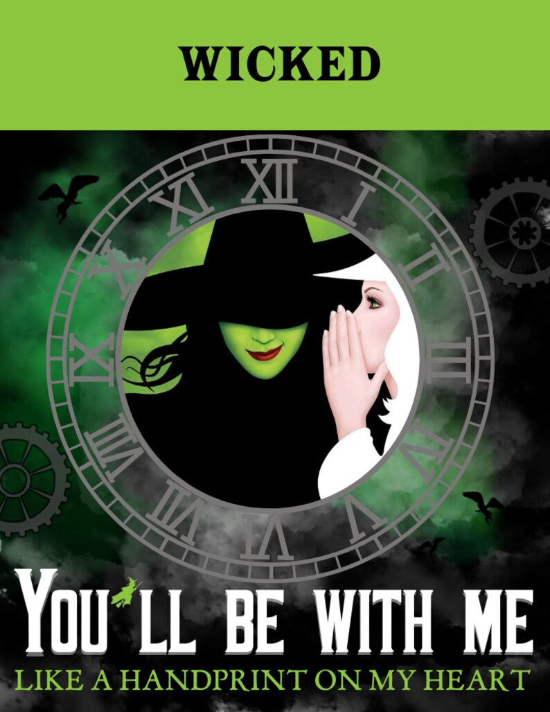 Wicked Wall Art Digital Download - Etsy