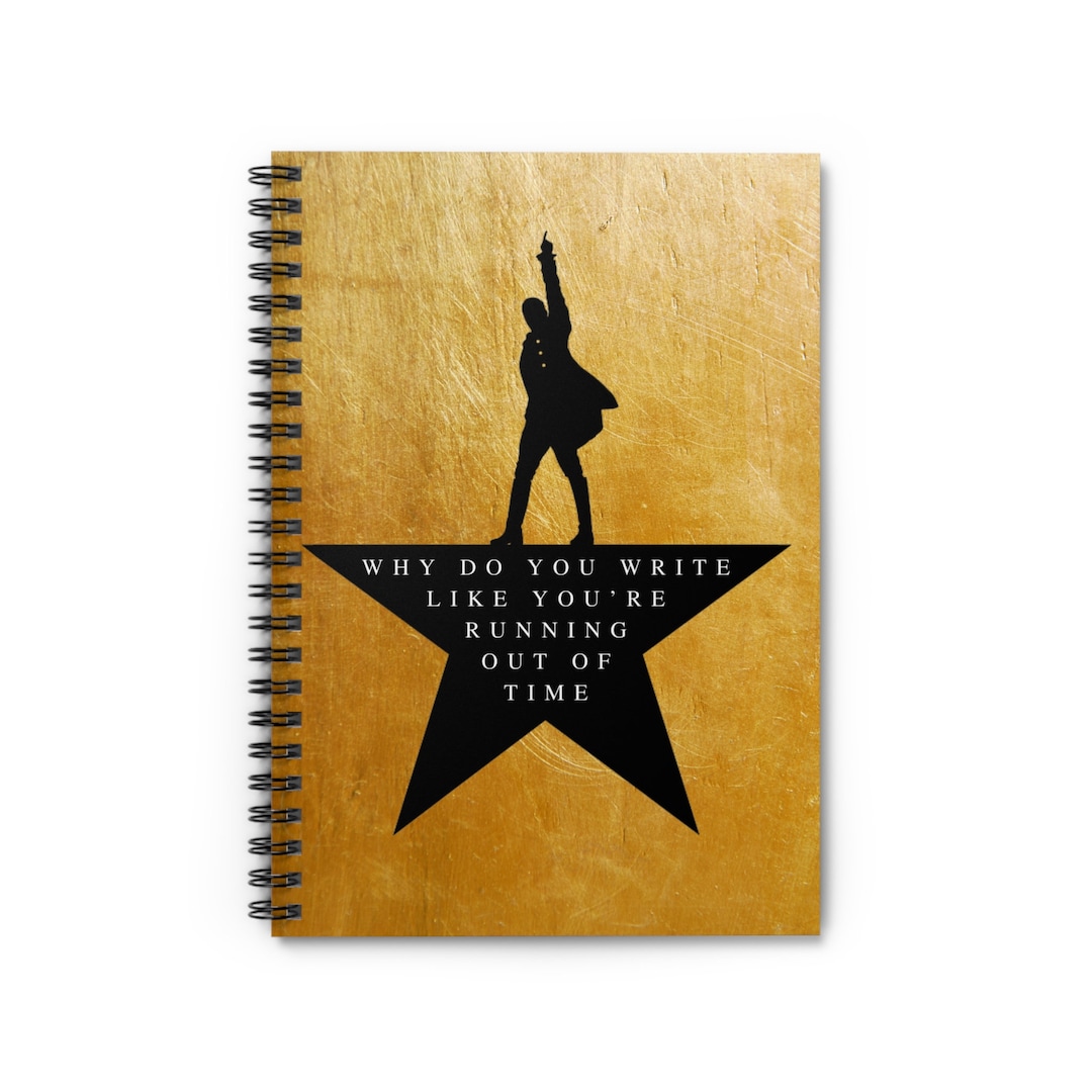 Hamilton Notebook - Etsy