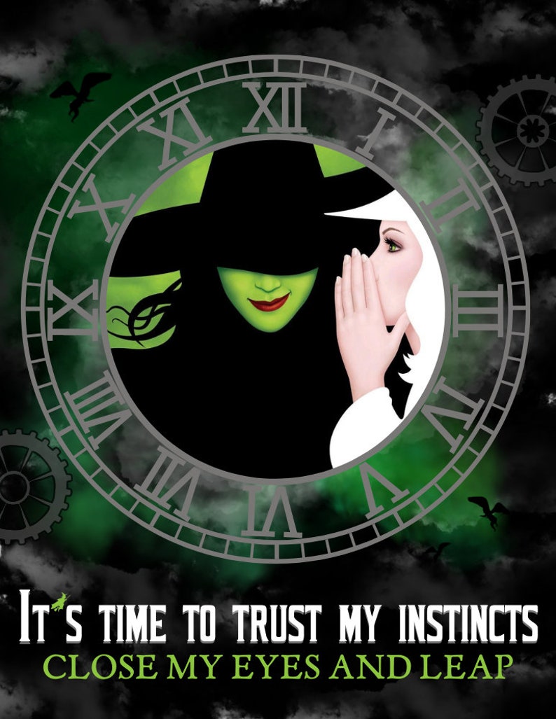 Wicked Wall Art Digital Download - Etsy