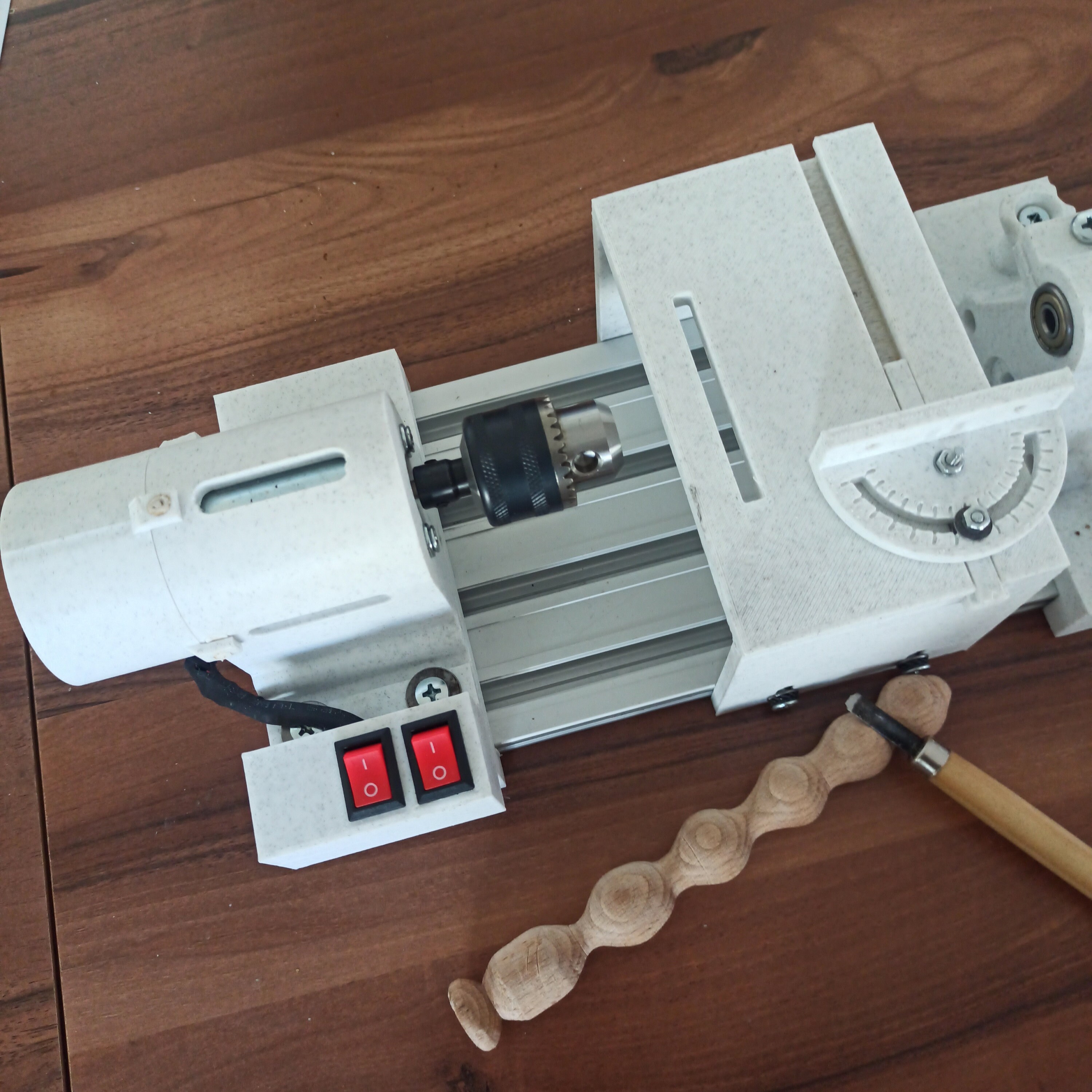 Bead Making And Stone Polishing Tool MTND 6-in-1 Mini Lathe Machine ...