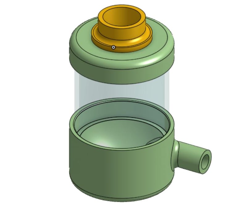 Vortex Gold Separator: Water Flow Design - 3D Printer STL File - Etsy