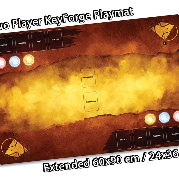 Two Player Playmat - Etsy
