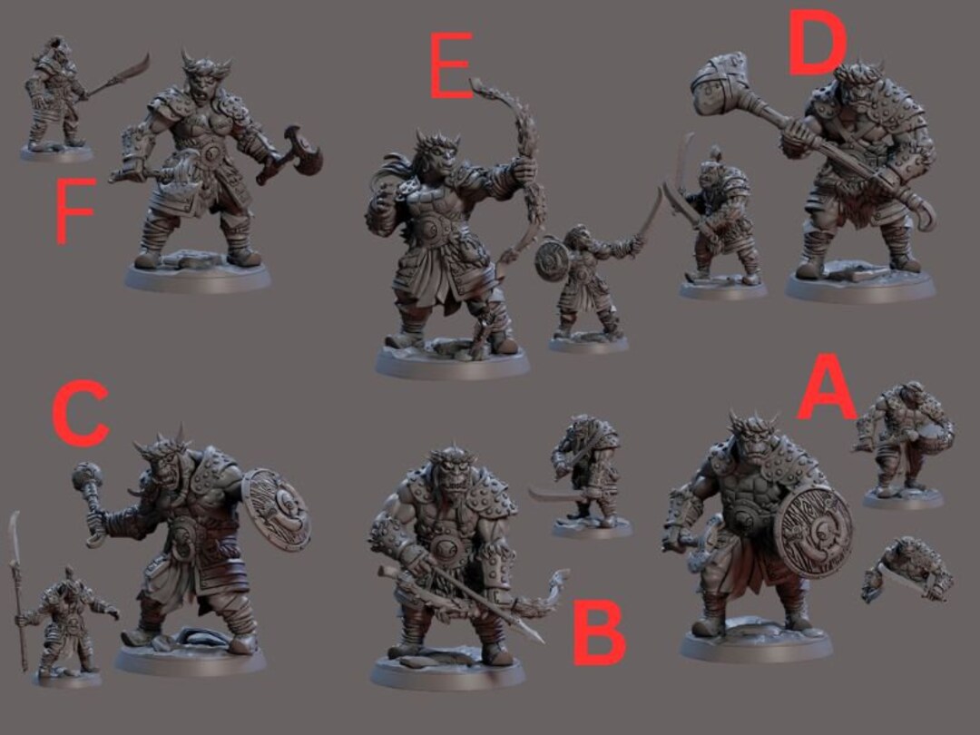 Nomad Orr'ugs, Artisan Guild, Orcs 32mm - Etsy