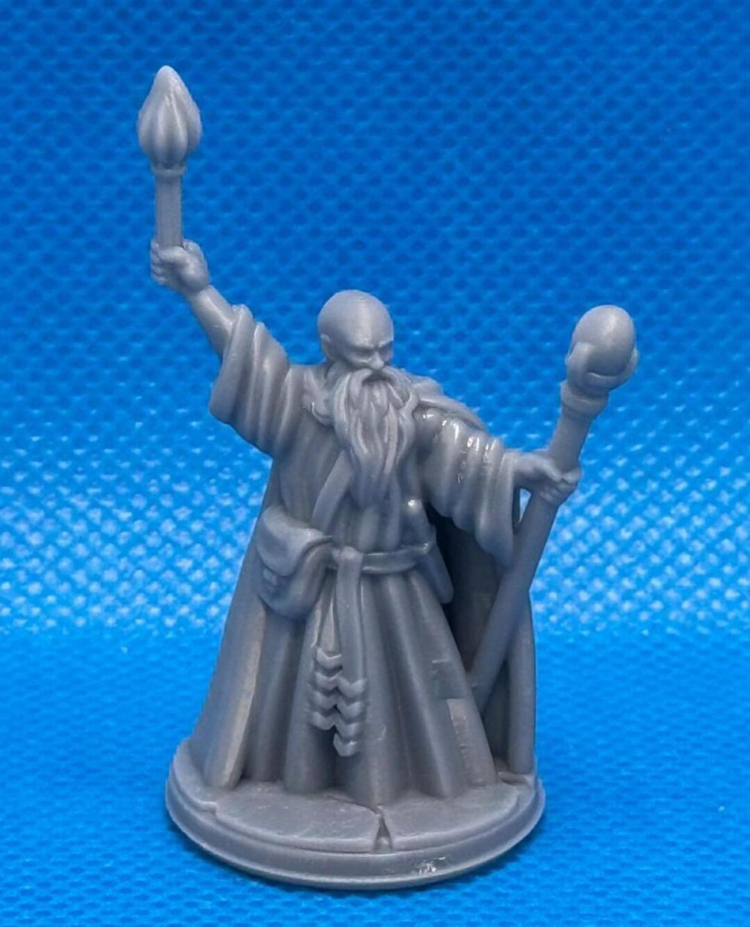 Wizard With Torch, 28mm- Dungeons & Dragons or Any RPG Game, Fat Dragon ...