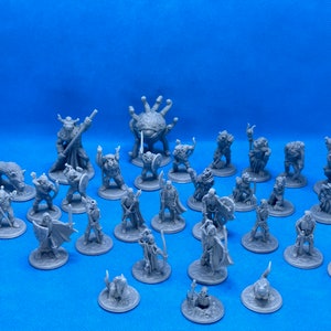 Monster Starter Pack, 28mm Miniatures, Dungeons & Dragons, Briteminis ...