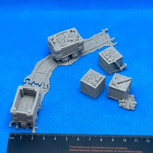 Mine Terrain, 28mm Scale, Briteminis, Dungeons and Dragons, RPG Terrain ...