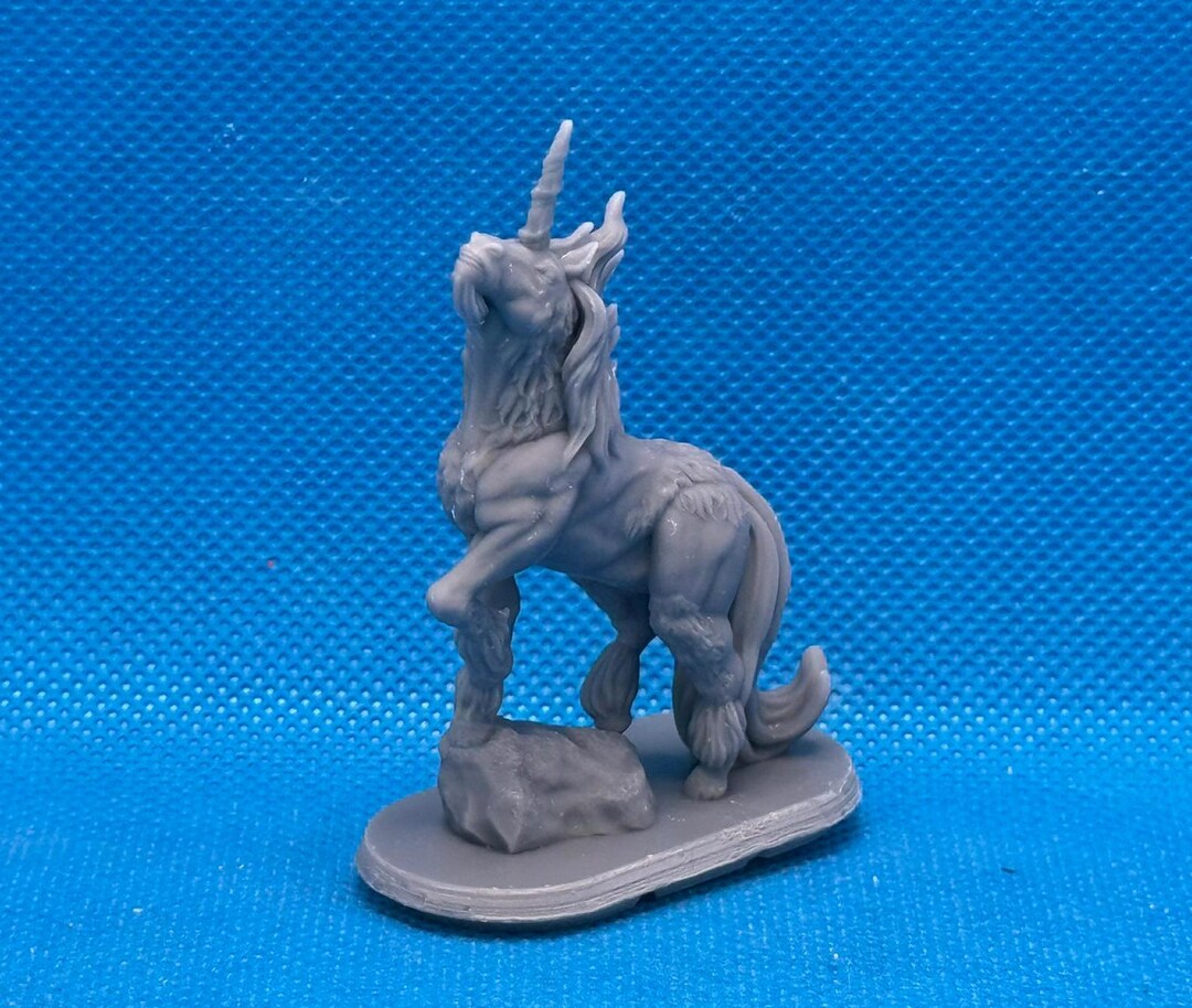 Unicorn, 28mm Miniature, Dungeons and Dragons, EC3D - Etsy