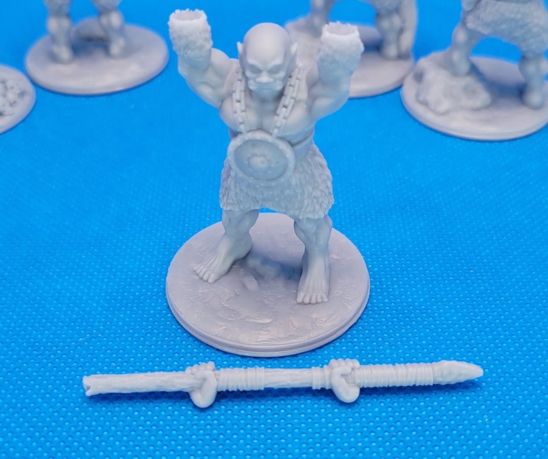 Ogre Set of 5 28mm Scale Fat Dragon Games Dungeons and - Etsy