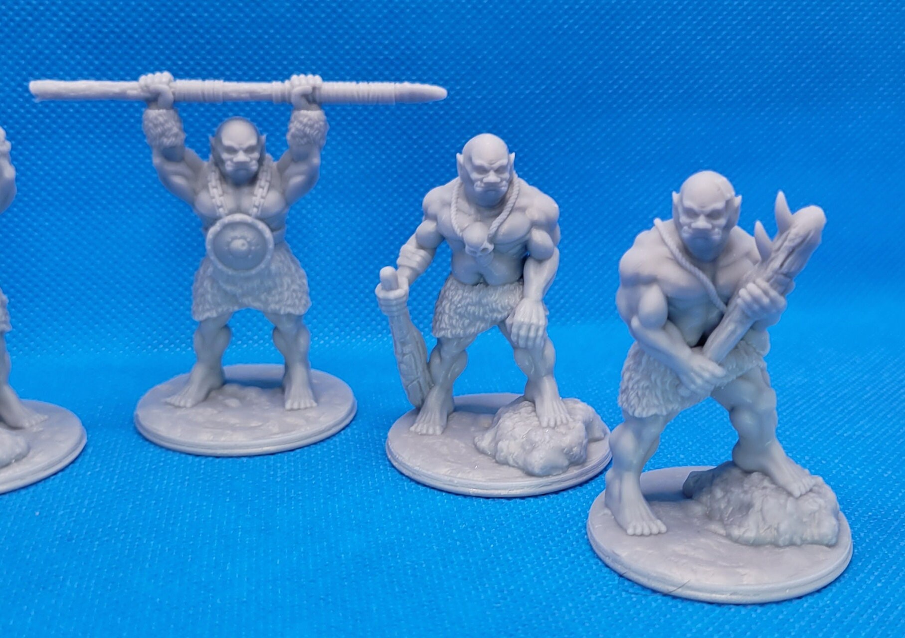 Ogre, Set of 5, 28mm Scale, Fat Dragon Games, Dungeons and Dragons ...
