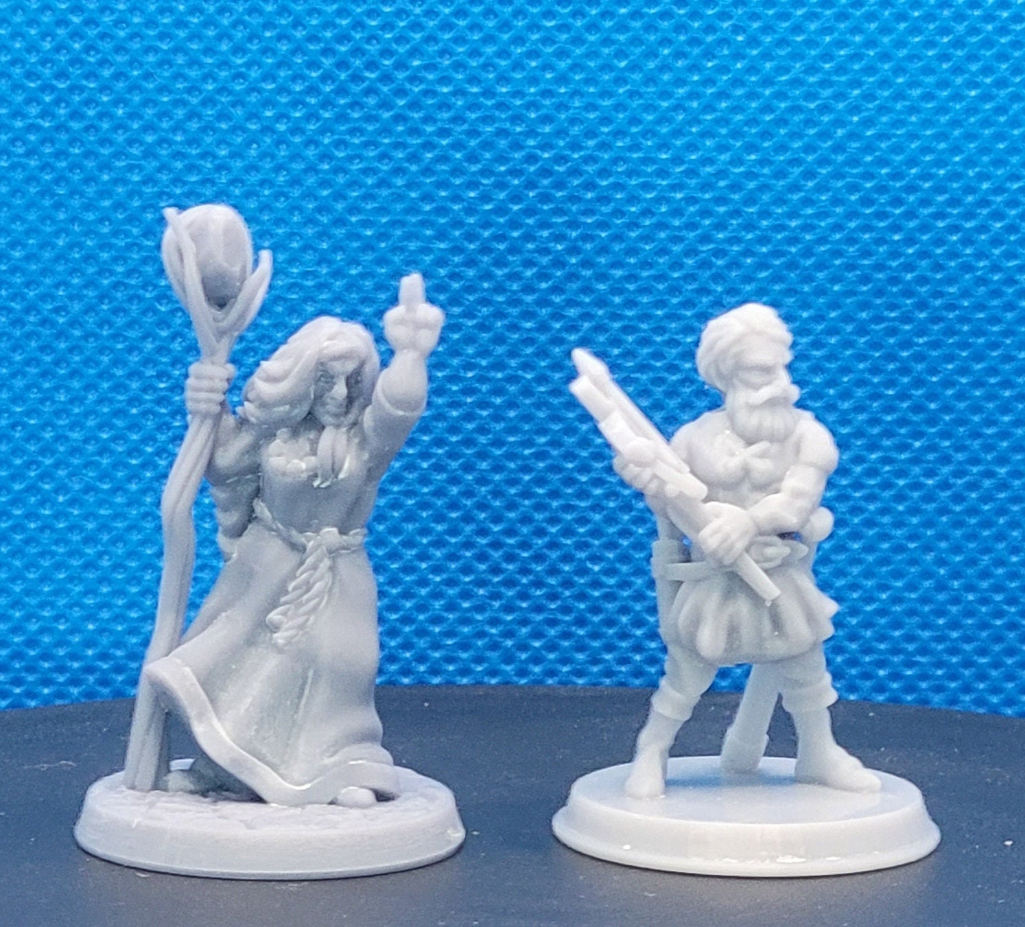 Adventuring Party 4 28mm Miniatures From Briteminis RPG - Etsy