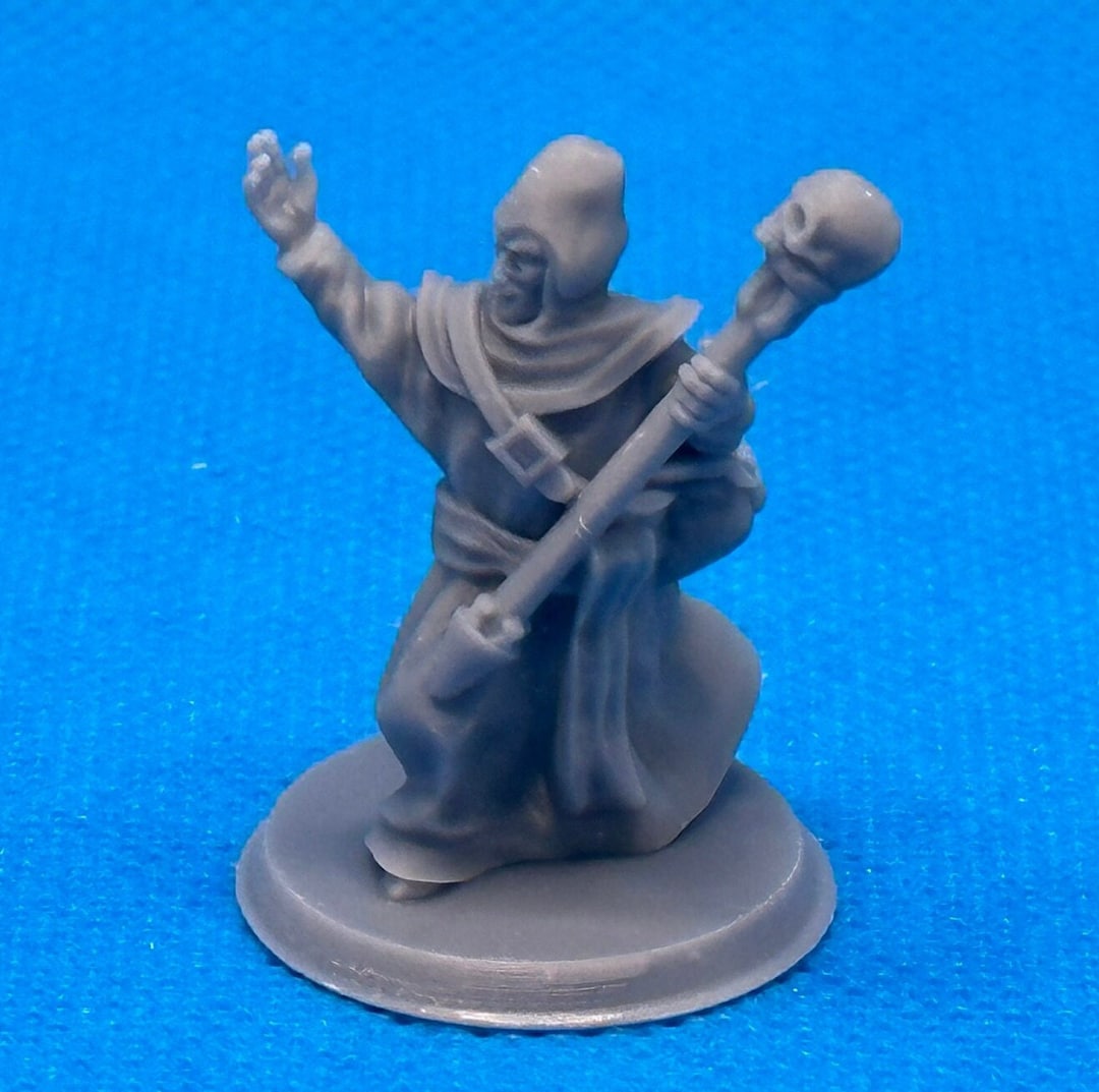 Necromancer 28mm Miniature, Dungeons and Dragons, Briteminis - Etsy