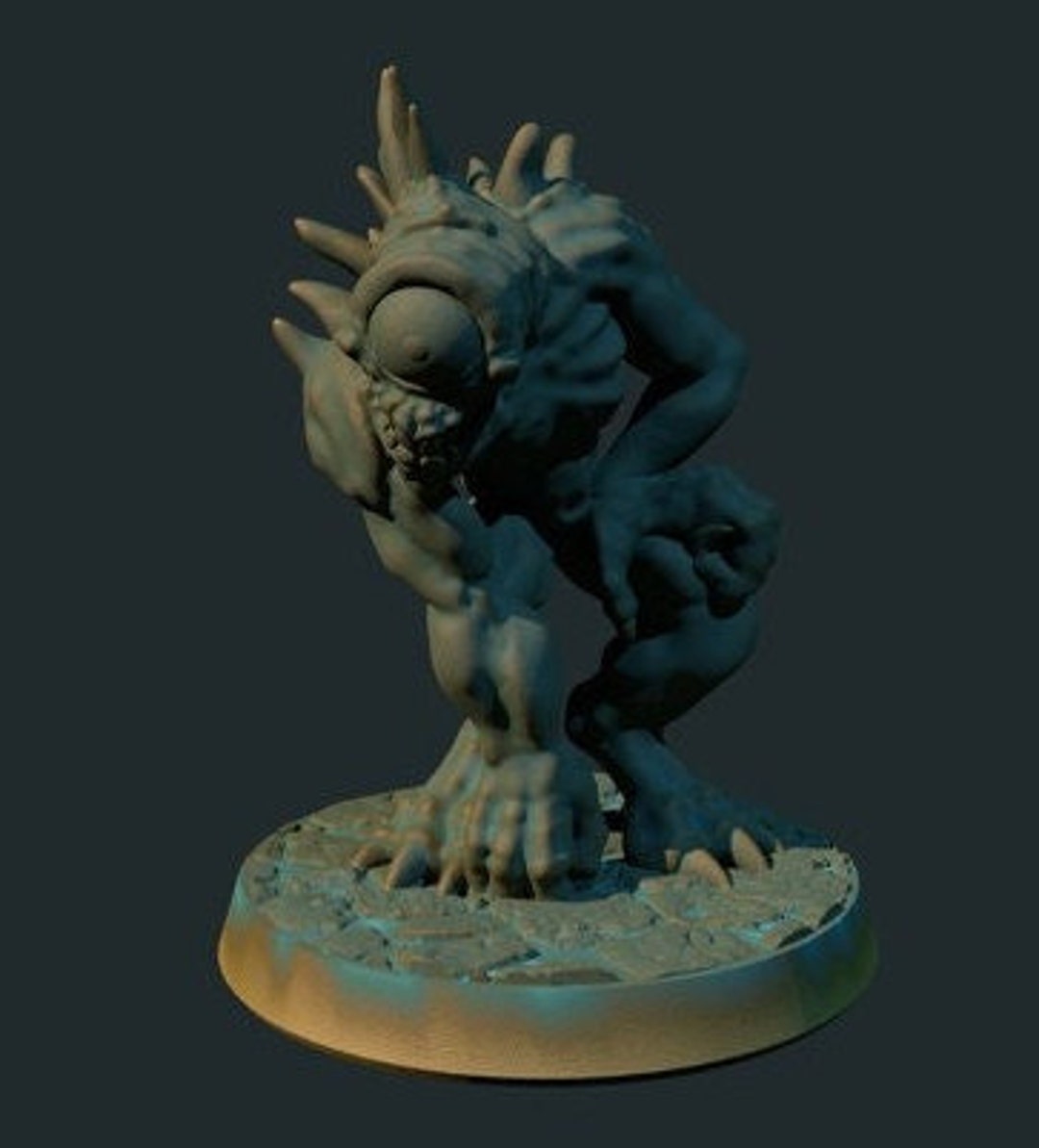 Nothic Miniature, 28mm Dungeons and Dragons or Your Favorite RPG ...