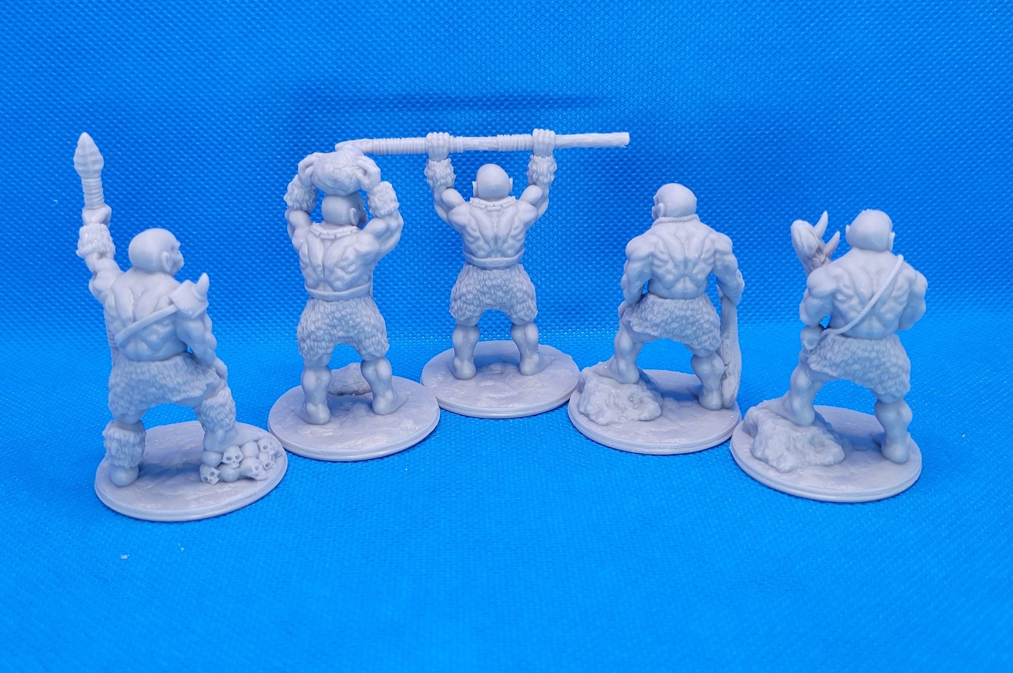 Ogre Set of 5 28mm Scale Fat Dragon Games Dungeons and - Etsy