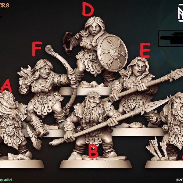 Artisan Guild Dwarf Miniature - Etsy