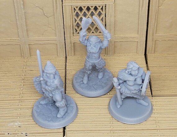 Barbarian Miniatures 28mm RPG Dungeons and Dragons - Etsy