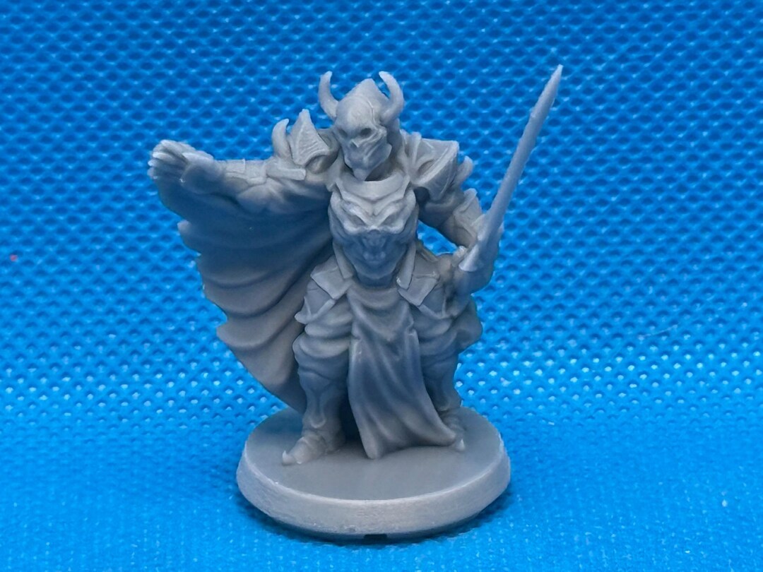 Death Knight, 28mm Miniature, Dungeons and Dragons, EC3D - Etsy