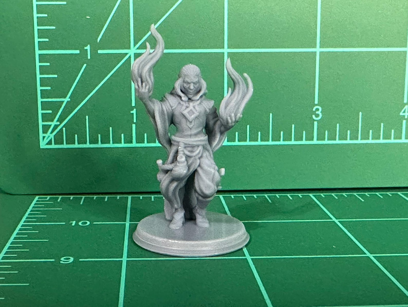 Warlock Elf Male, 28mm Miniature, Dungeons and Dragons, EC3D - Etsy