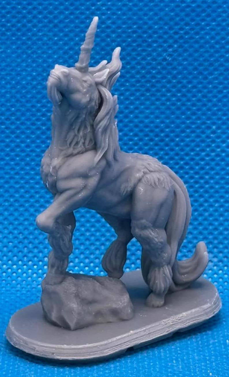 Unicorn, 28mm Miniature, Dungeons and Dragons, EC3D - Etsy