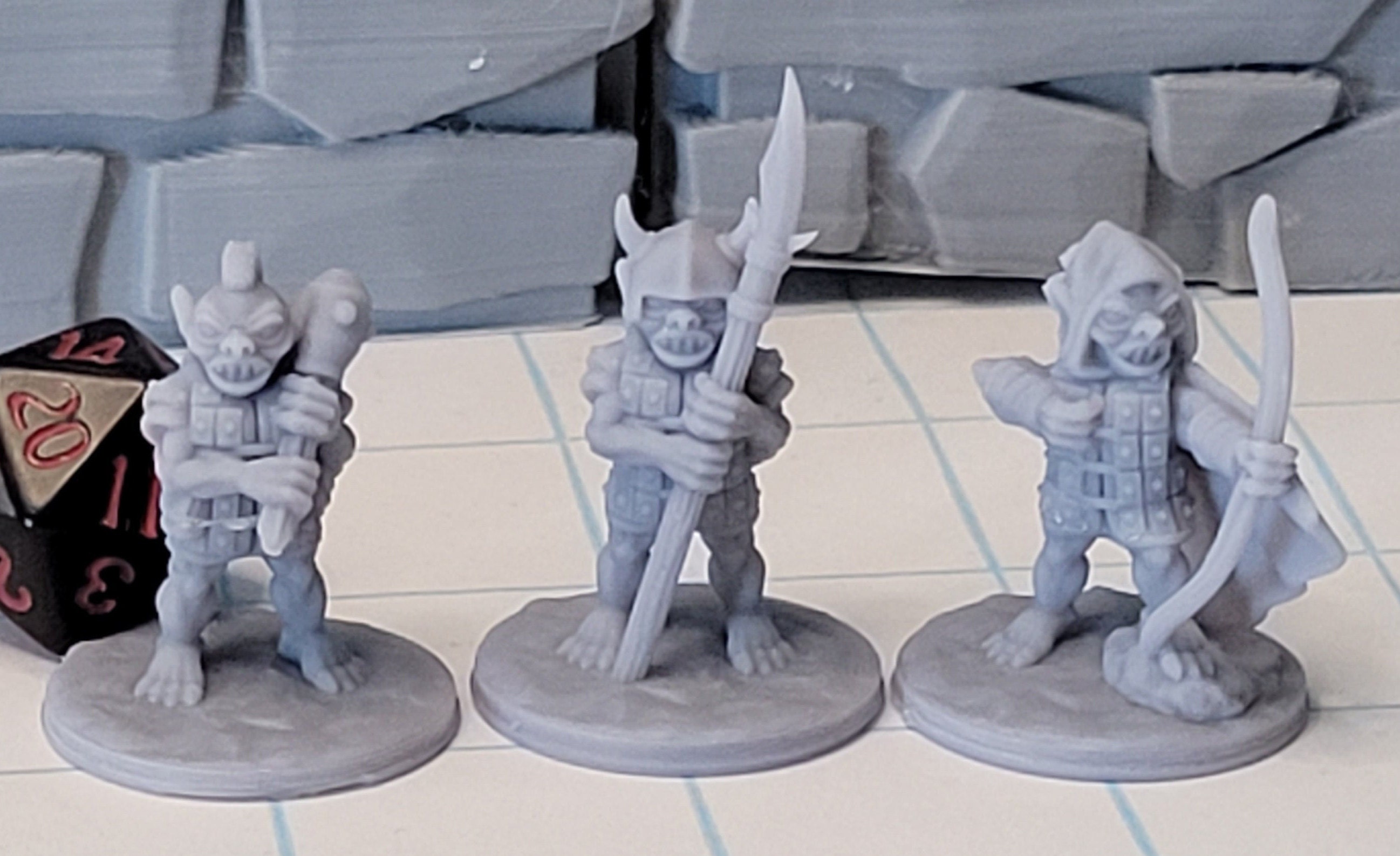 Goblin Warriors 10-28mm, Fat Dragon Games Miniatures for Dnd - Etsy