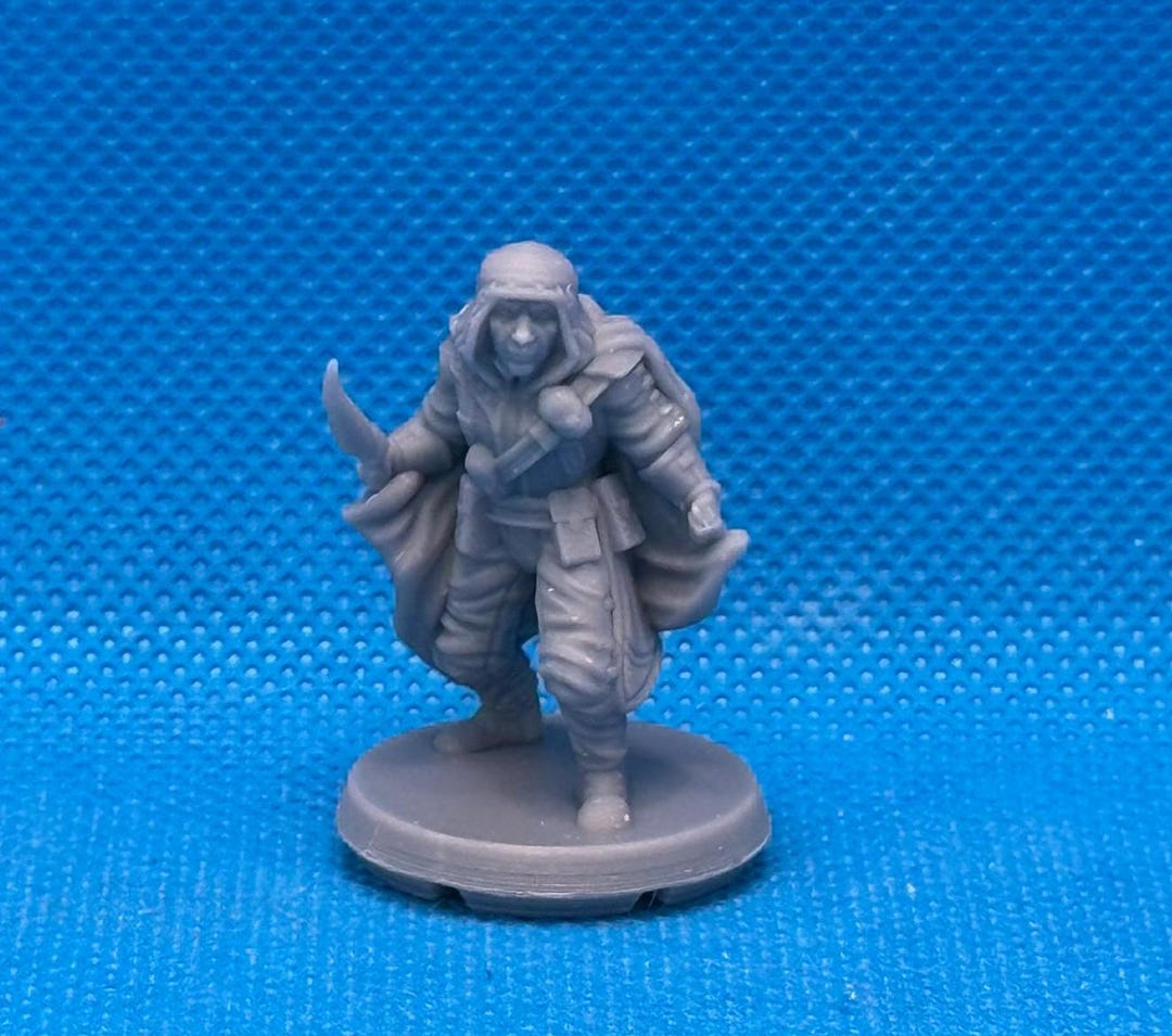 Rogue, Human Male, 28mm Miniature, Dungeons and Dragons, EC3D - Etsy