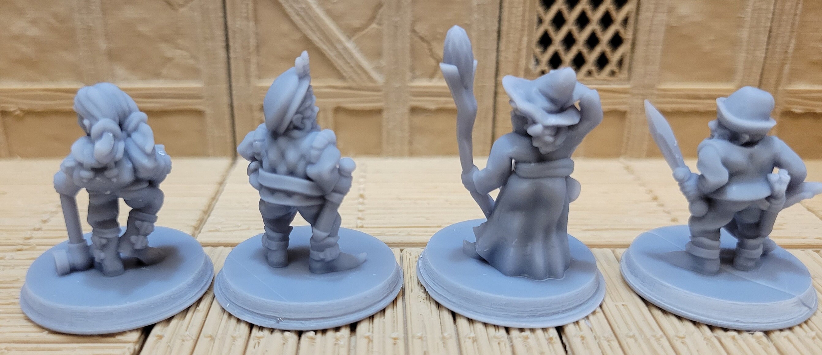 Gnomes and Gnomettes 28mm Miniatures 4 Gnomes per Order - Etsy