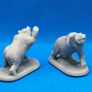 Bear, 28mm Miniature, Dungeons and Dragons 1"x2" - Etsy