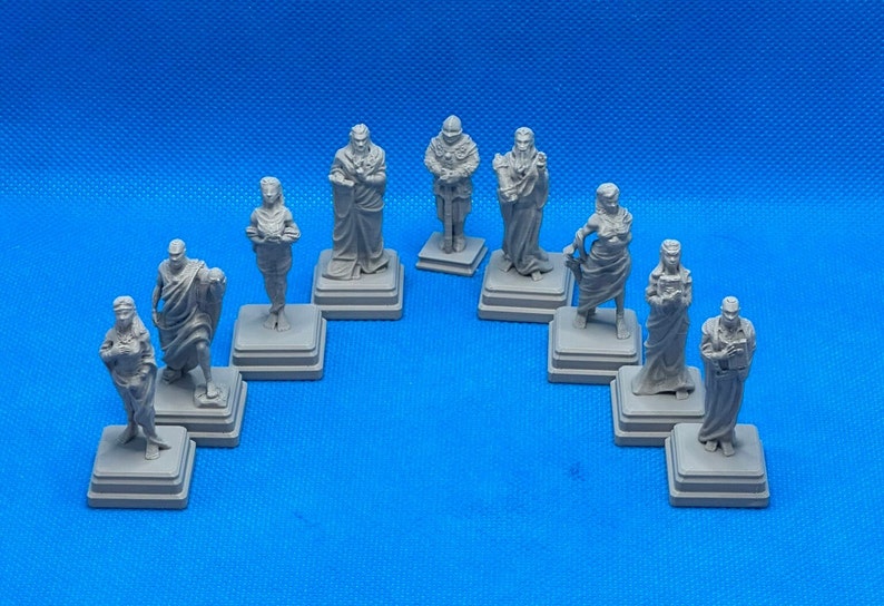 Statues - 9, 28mm Fat Dragon Games Items, Dungeons & Dragons, RPG ...