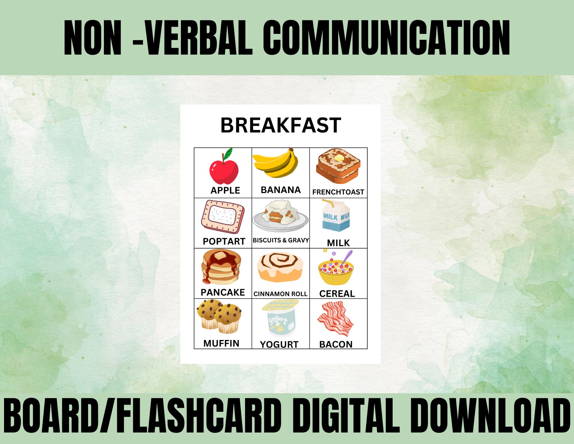 Autism Visual Aid Board, Non Verbal Communication Board, Learning Aid ...