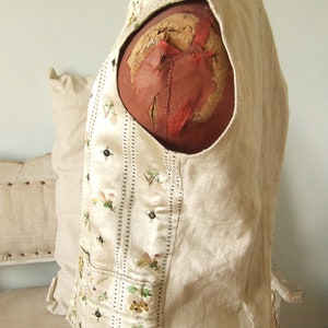 Antique Late Baroque, Rococo, Original 18th Century Silk Gents ...