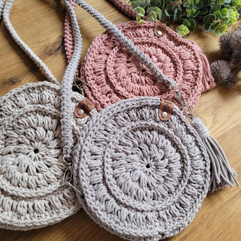 Crochet Pattern for a Small Boho Bag (english) - Etsy