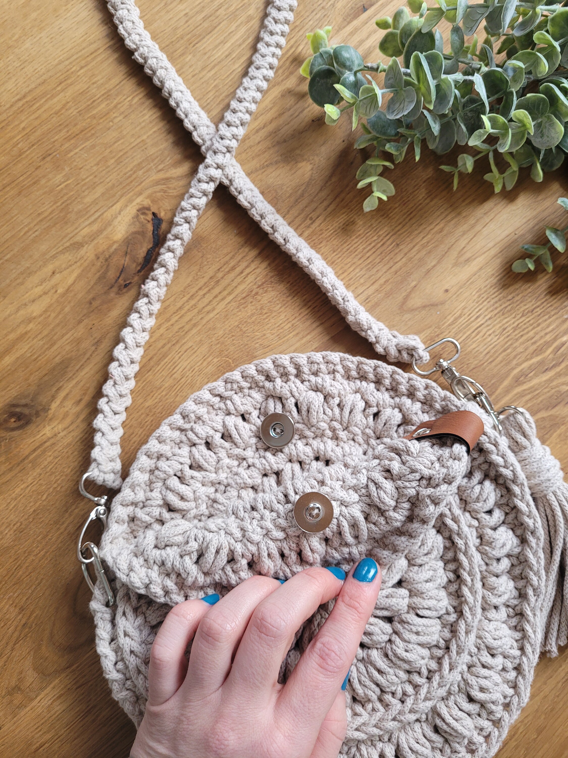 Crochet Pattern for a Small Boho Bag (english) - Etsy