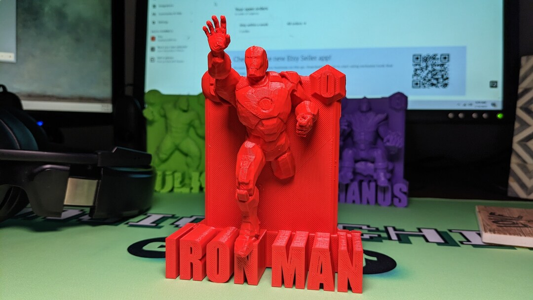 Iron Man - Marvel Snap - 3D Printed - Etsy