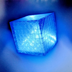 Tesseract Cosmic Cube - 3D Printed - Etsy