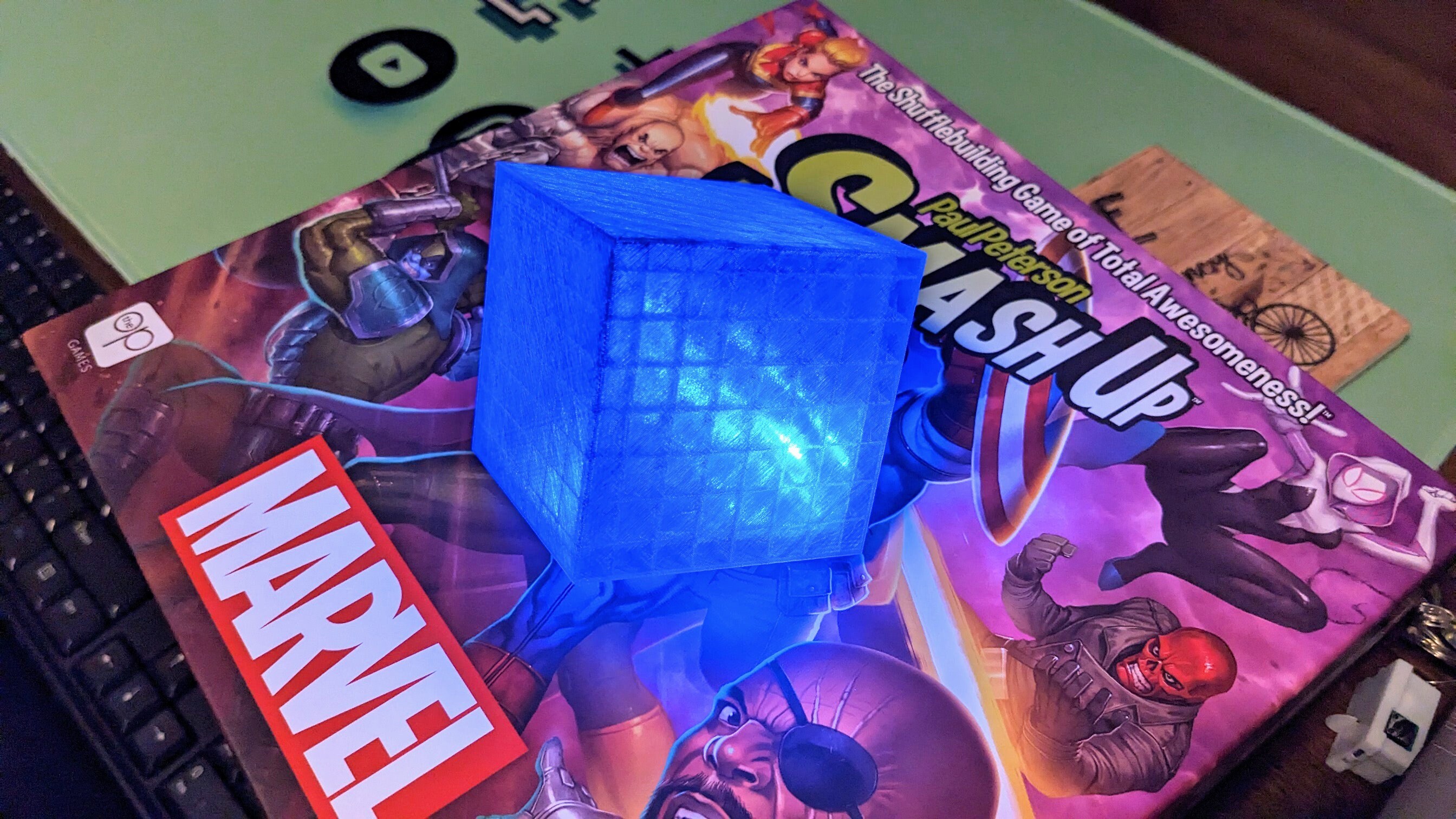 Tesseract Cosmic Cube - 3D Printed - Etsy