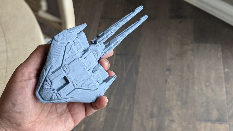 Warframe Liset Ship Modelo 3D - Etsy México