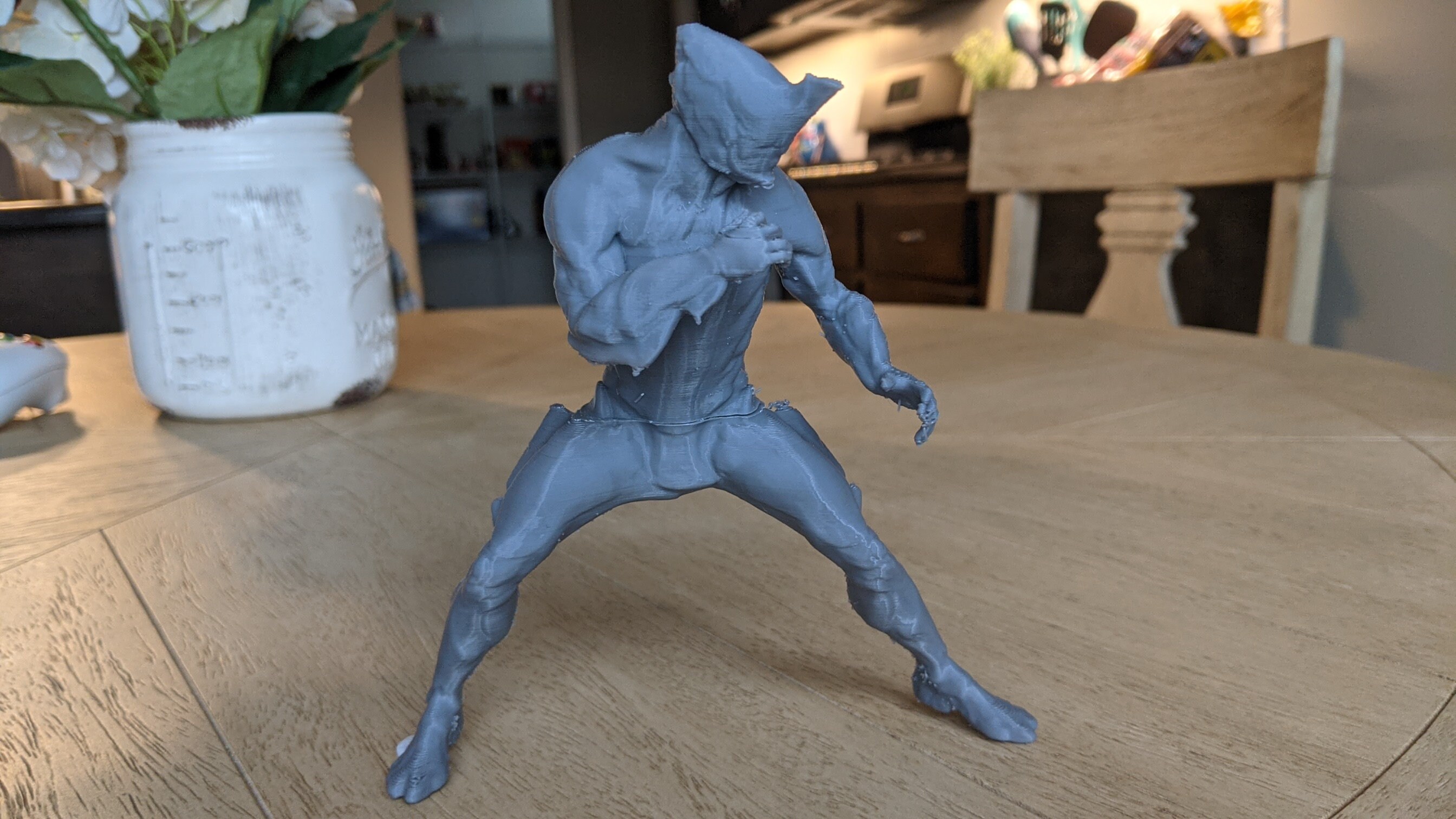 Warframe Excalibur Tenno Paintable Model 3D Printed - Etsy