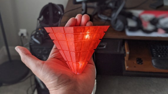 Warframe Cephalon Cy 3D Printed Light Cube | Etsy UK