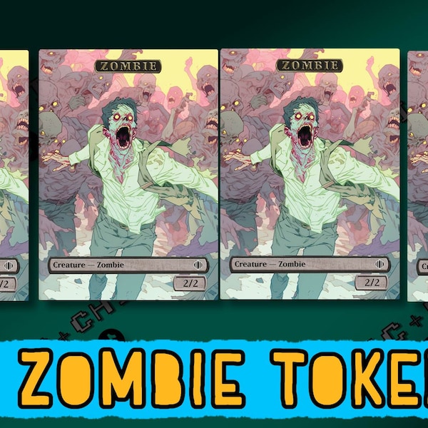 Zombie Knight Mtg - Etsy