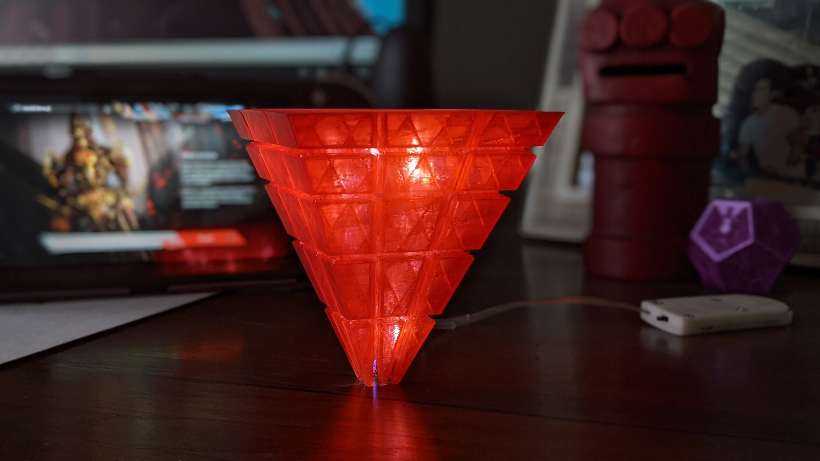 Warframe Cephalon Cy 3D Printed Light Cube - Etsy UK