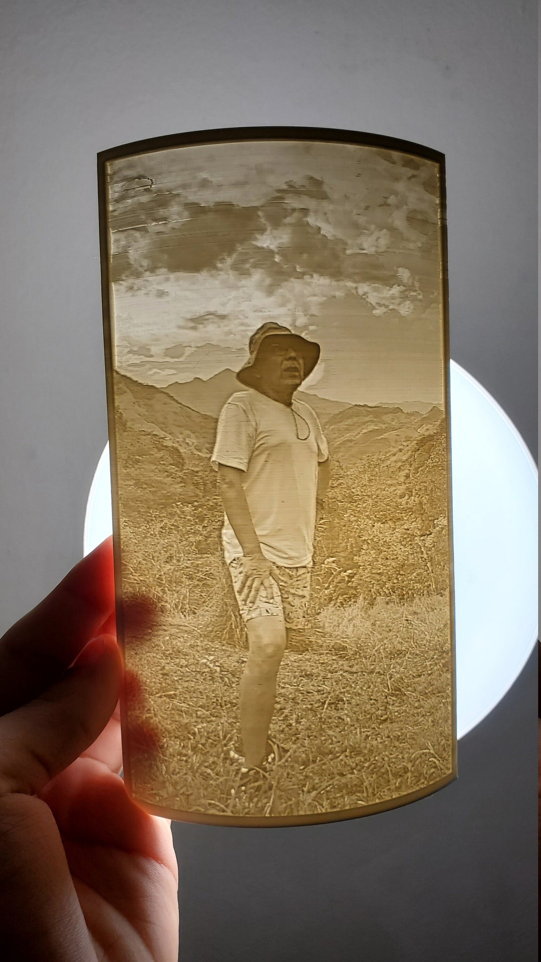 Custom Lithophane 3D Printed Picture - Etsy