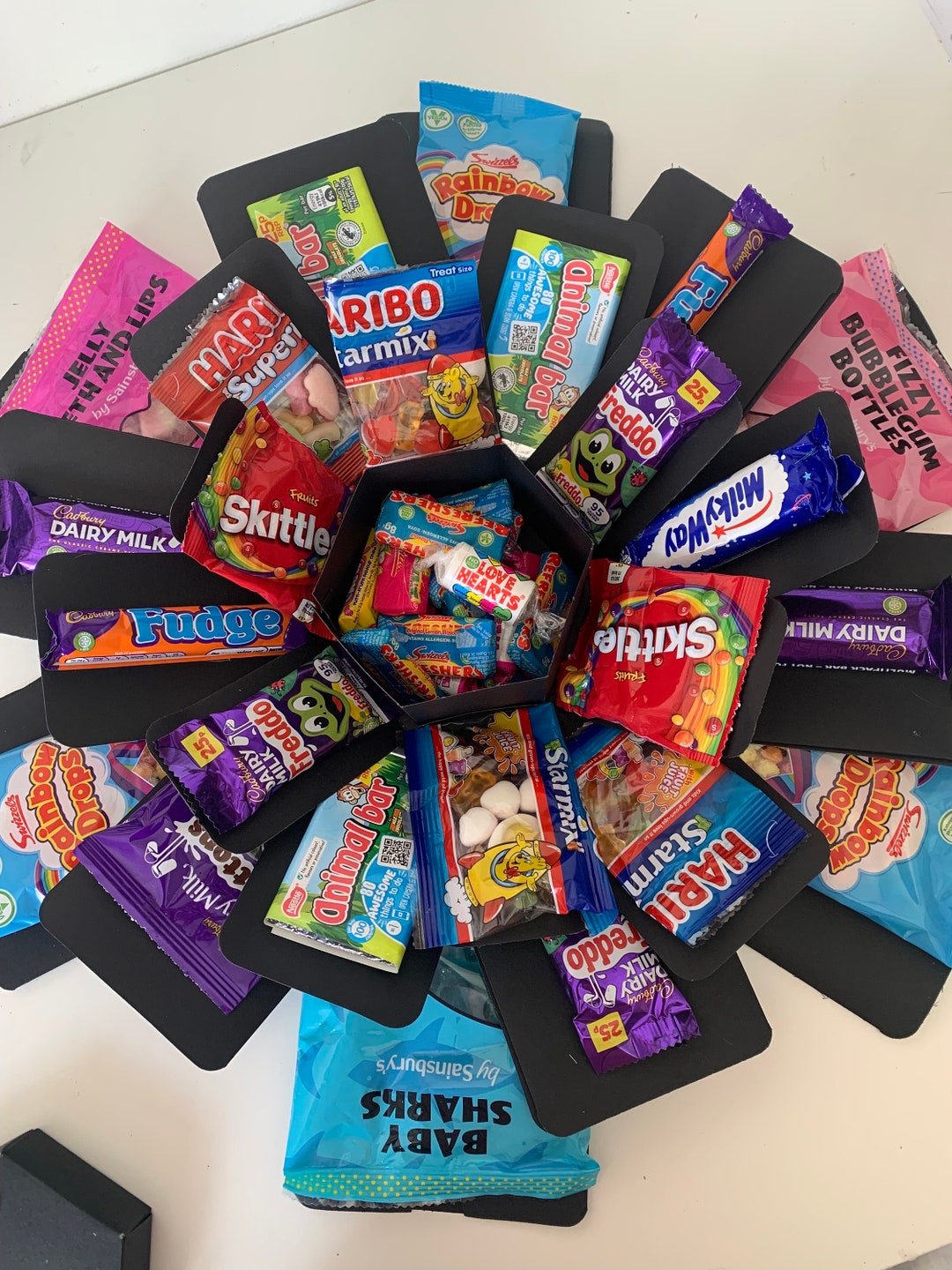 Sweet Explosion Box - Etsy